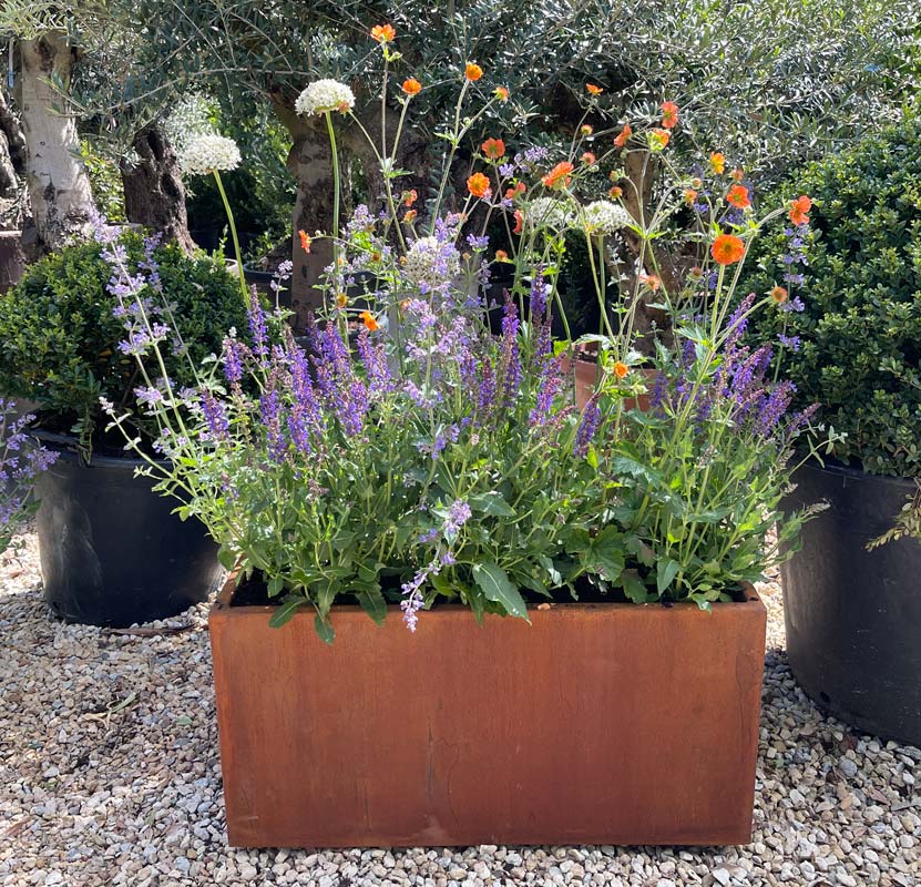 Corten Steel Planter Box China Factory_China Manufacture_China Supplier ...