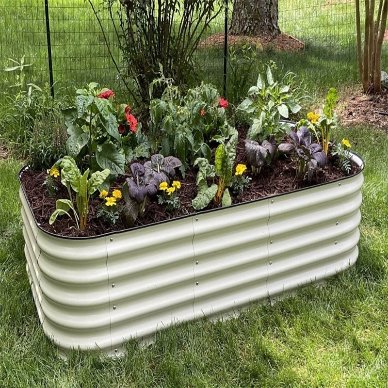 Galvanised Steel Raised Beds China Factory_China Manufacture_China ...