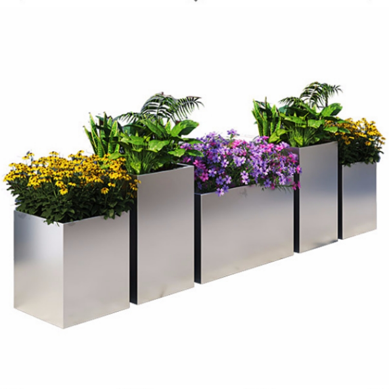Stainless Steel Rectangle Planter China Factory_China Manufacture_China ...