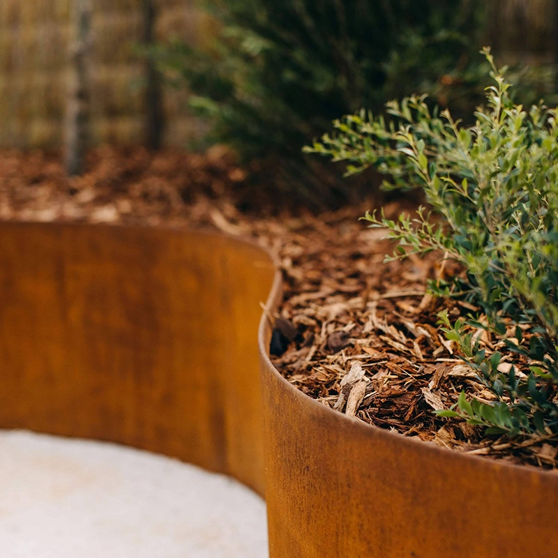 Rusted Steel Garden Edging China Factory_China Manufacture_China ...